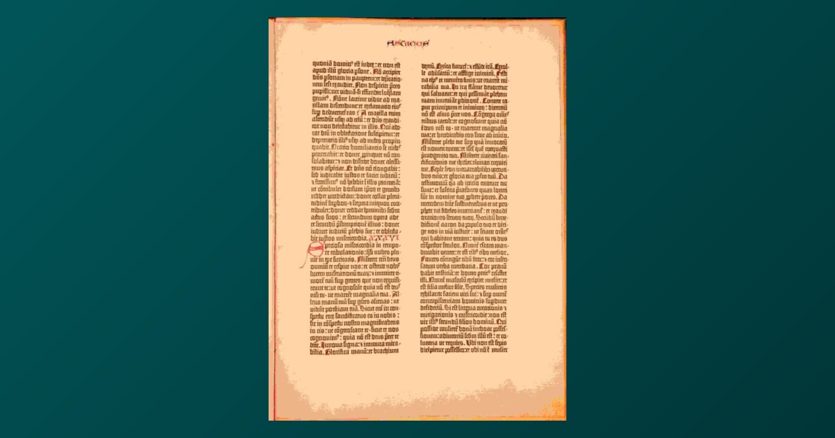 The Gutenberg Bible's Vancouver Connection | Eve Lazarus